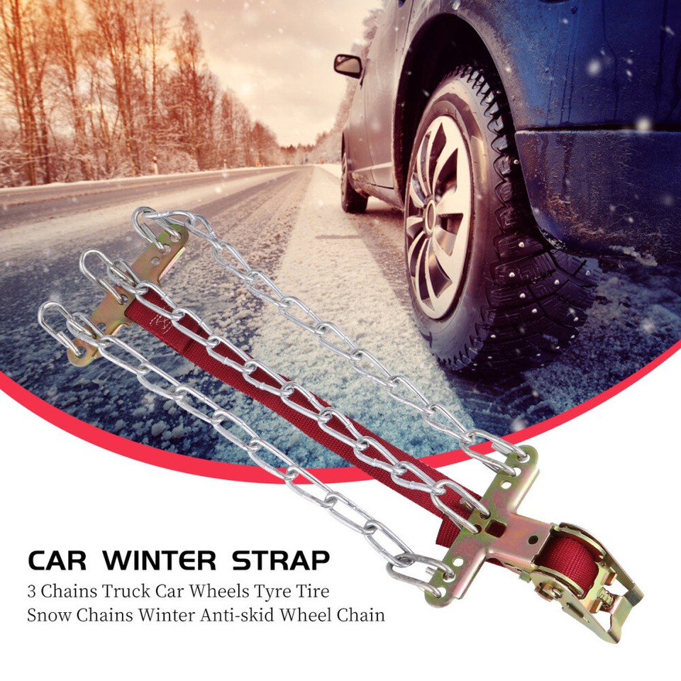 Security Chain Snow Car Wheels Snow Chains Car Security Chain Auto Tire ...