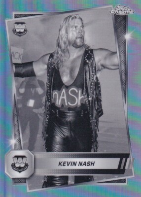 Kevin Nash 2025 Topps Chrome WWE Sepia Refractor-Immediately Sleeved | eBay