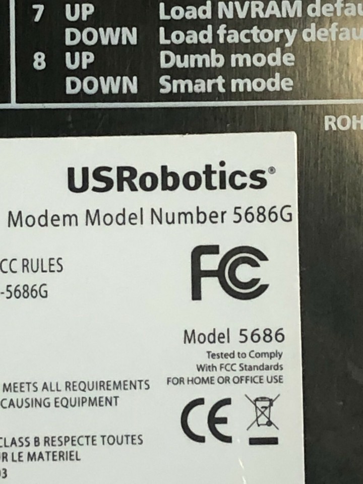 US Robotics V.92 USR5686G External Modem | eBay