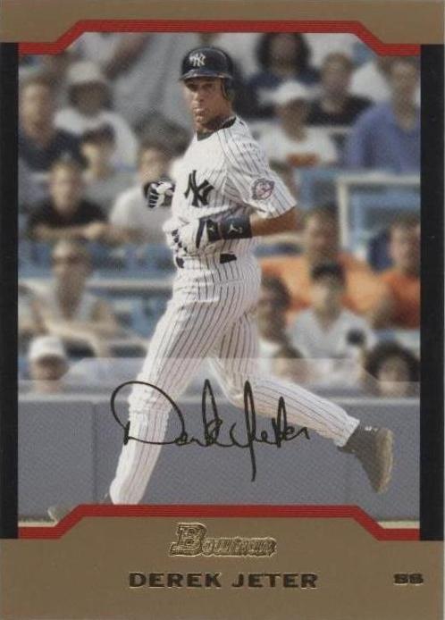 2004 Bowman - Derek Jeter #3 Gold for sale online | eBay