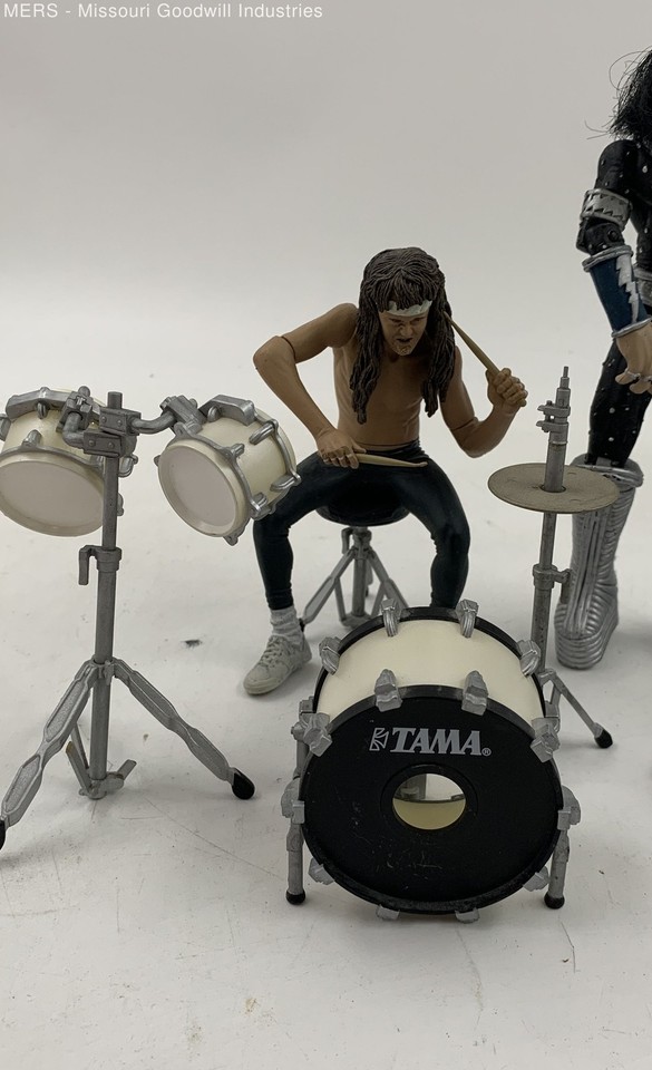 Lot Of Kiss Rock N Roll Band Action Figures & Accessories | eBay
