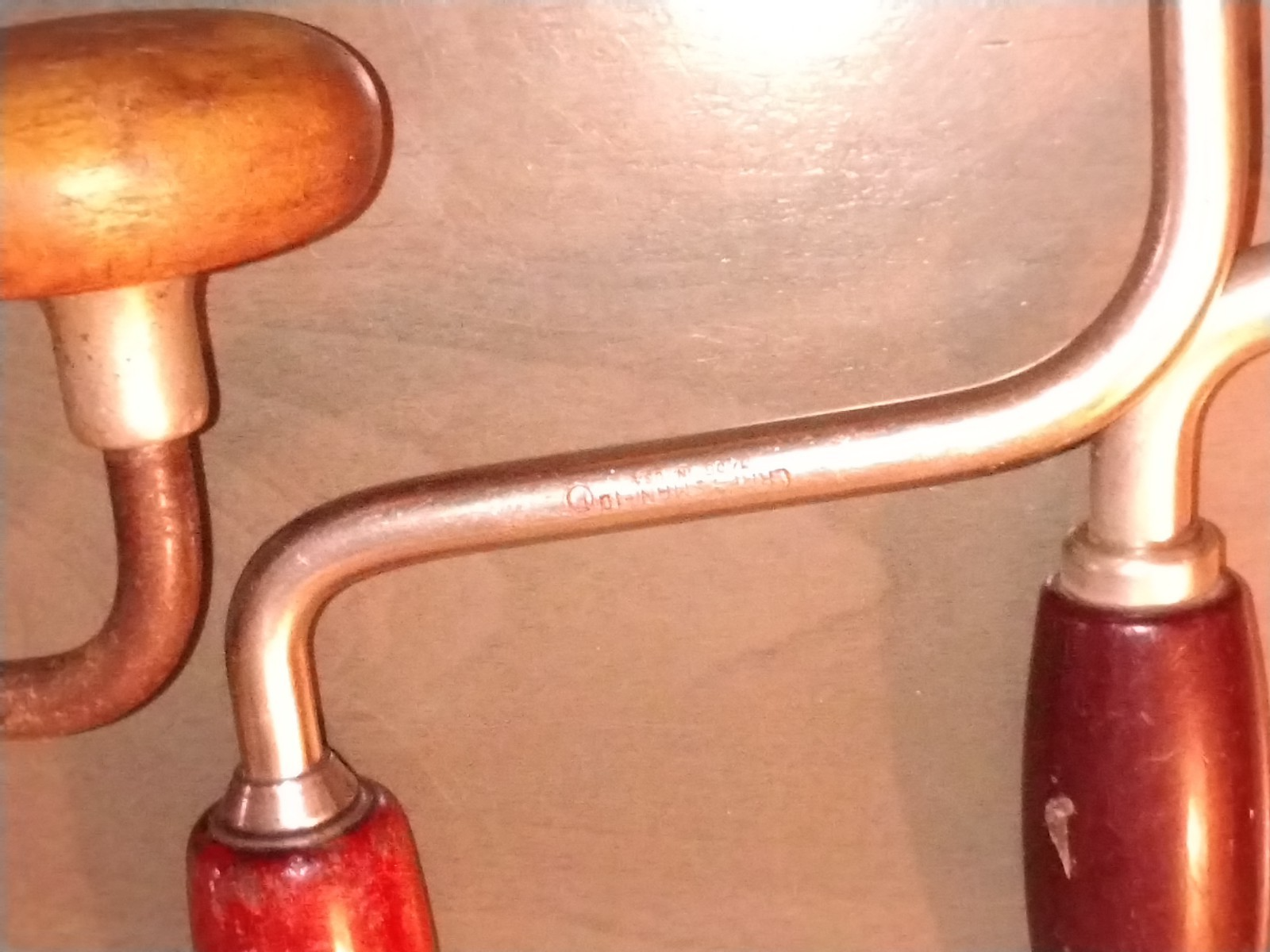 6 Vtg Bit Brace Hand Crank Drills-Stanley, Craftsman, Mohawk, Fulton ...
