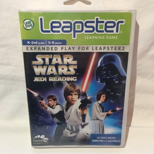 LeapFrog Leapster Jedi Reading Learning Game Star Wars 2009 NEW Sealed ...