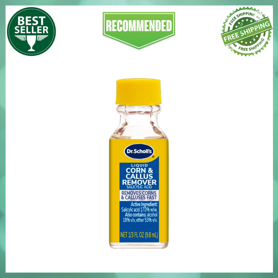2pk Dr. Scholl's Liquid Corn & Callus Remover to Remove Corns ...