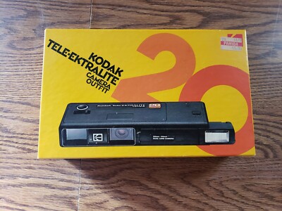 Kodak Tele-Ektralite 20 Camera With Original Box, Manual Included | eBay