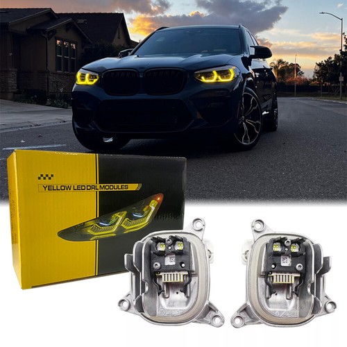 CSL Yellow Angel Eyes DRL Adaptive LED Module For BMW F97 X3M F98 X4M ...