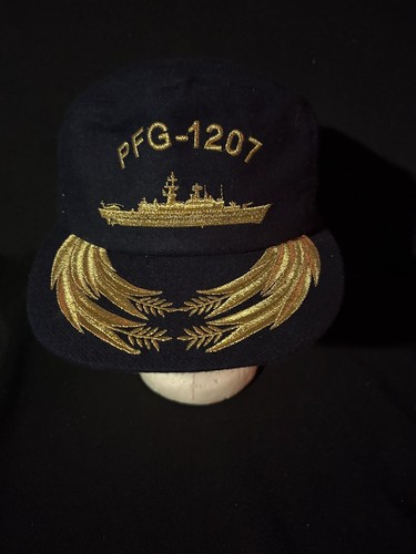 vintage Chinese military ship hat Wu Chang PFG 1207 gold wings zipper ...