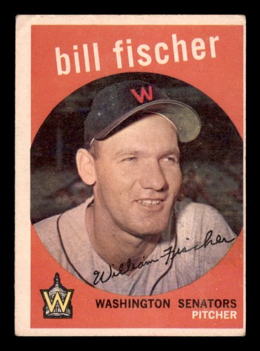 1959 Topps Baseball #230 Bill Fischer VG *e1 | eBay