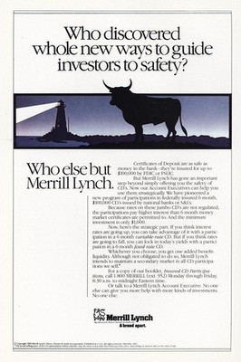 1983 Merrill Lynch: Whole New Ways to Guide Investors Vintage Print Ad ...