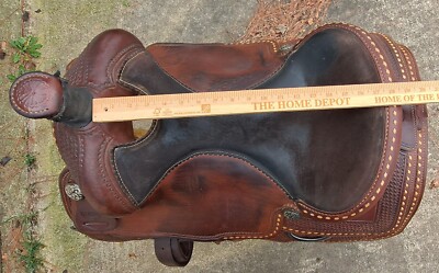 16"-17" Blanco Ranch Reining Saddle, Elite, Silver Mesa, Don Orrell ...