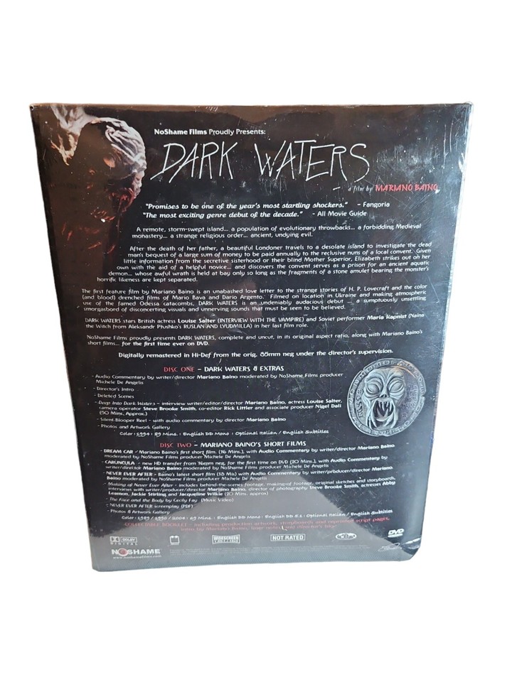 Dark Waters 2-Disc DVD Special Limited Edition with AMULET BOX SET ...