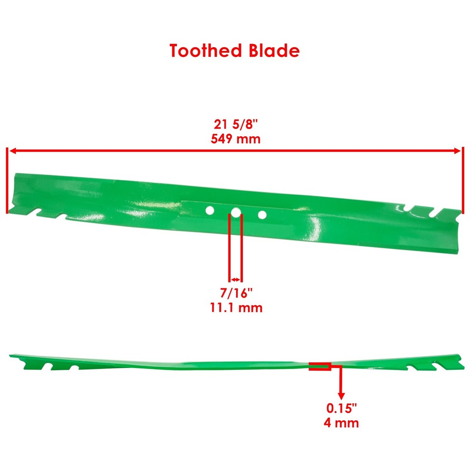 22" Deck Gator Blade For Toro Recycler 20013 20047 20064 20065 20066 ...