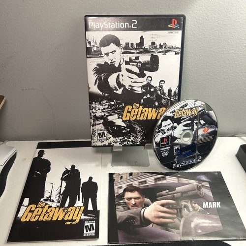 The Getaway (Sony PlayStation 2, PS2) - Blockbuster - Compete w/ Poster ...