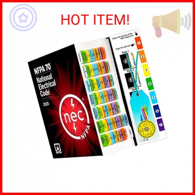 National Electrical Code 2020 NEC Code Book Tabs (Book not Included ...