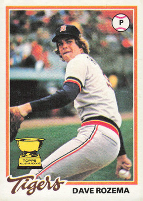 1978 Topps #124 Dave Rozema | eBay
