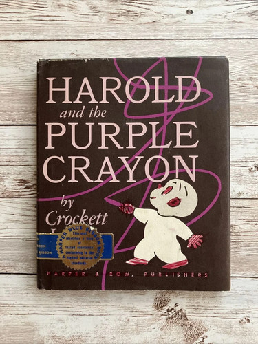 Harold and the Purple Crayon Crockett Johnson First Edition 1955 | eBay