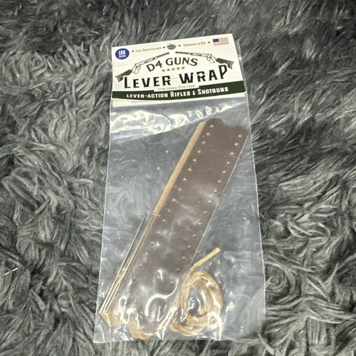 6in Brown Leather Rifle Lever Wrap D4 Guns size large. kit | eBay