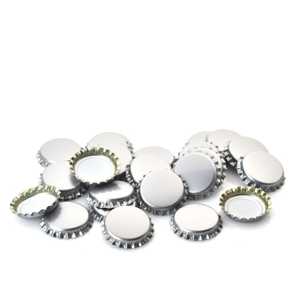 BOTTLE BEER CROWN CAPS 26mm VERY GOOD SEAL QUALITY Home Brew FREE P&P ...