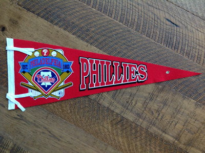 MLB PHILADELPHIA PHILLIES " EST 1883" PENNANT | eBay