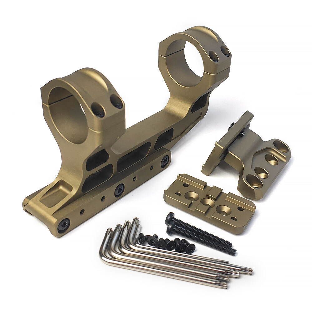 Tactical 30mm Tube FAST LPVO ScopeMount Offset Optic Riflescope Mount ...