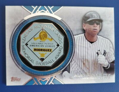 2013 TOPPS COMMEMORATIVE MVP TROPHY ALEX RODRIGUEZ MVP-AR | eBay