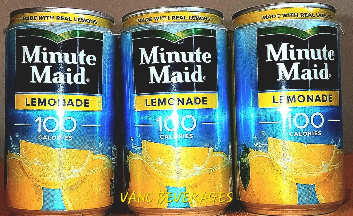 Minute Maid Lemonade Can