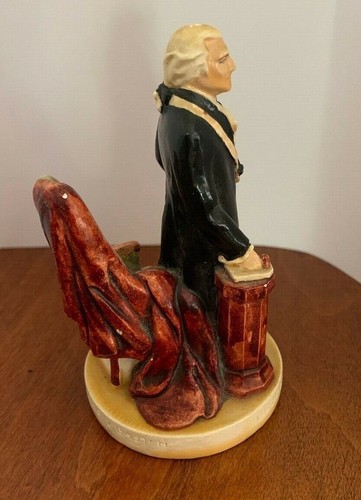 GEORGE WASHINGTON FIGURINE SEBASTIAN MINIATURES 1961 PW BASTON STATUE ...