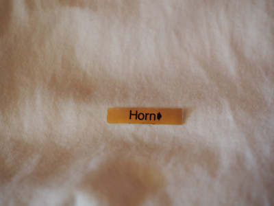 NOS OEM HARLEY DAVIDSON HORN LABEL PN 46906 -75 | eBay