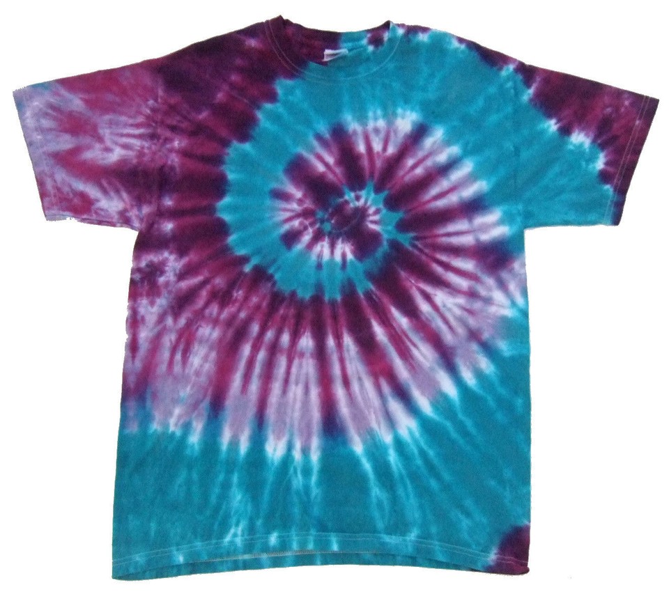 Multi-Color Tie Dye T-Shirt, Adult, S M L XL 2XL 3XL 4XL 5XL 100% ...