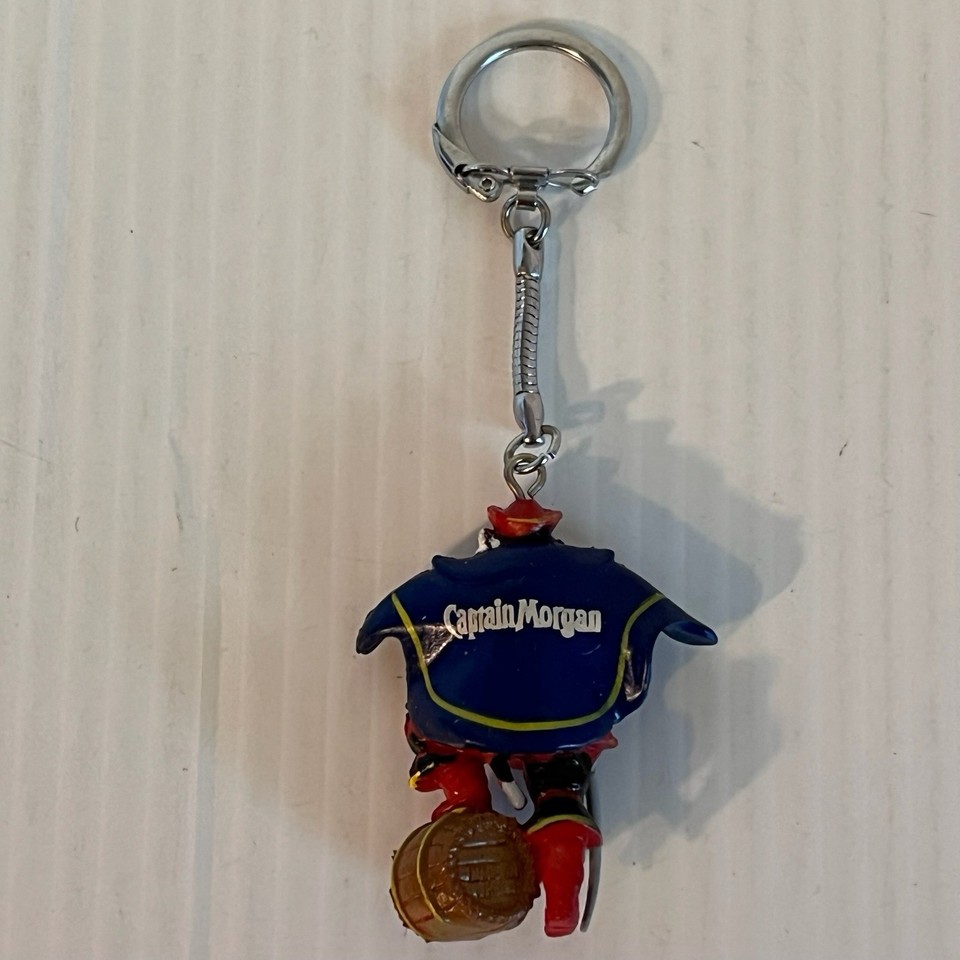 Captain Morgan Spiced Rum Pirate Key Chain | eBay