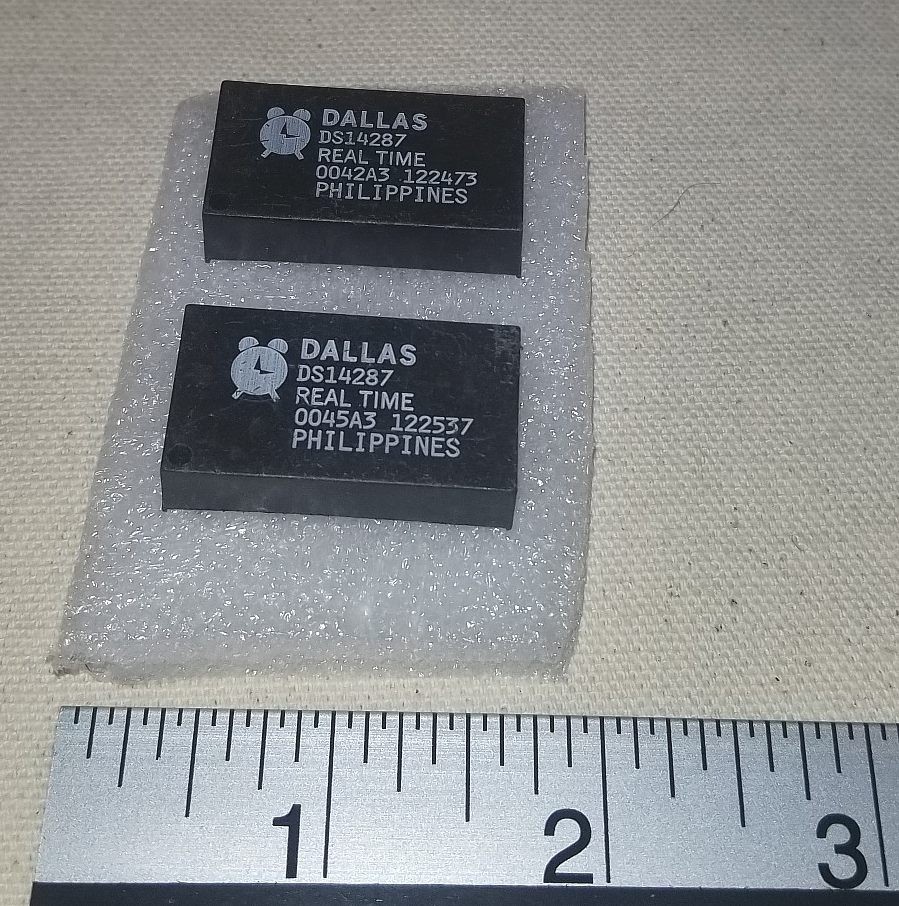 Dallas Real Time chips DS14287 - qty. 2 for 1 price - New | eBay