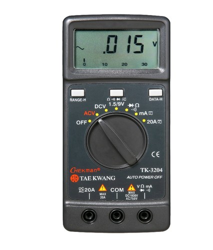 Taekwang TK-3204 Digital Portable Multimeter Max ACV 750V DCV 1000V | eBay
