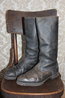 GENUINE WW2 NKVD RKKA RED ARMY SOLDIER LEATHER BOOTS SHOES PAIR STALIN ...