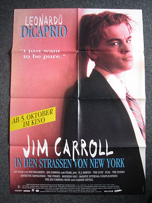 Movie Poster-Cinema Poster-Jim Carroll - in the streets of New York ...