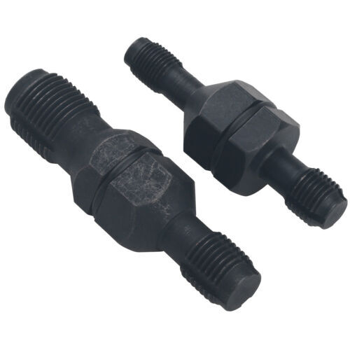 2PCS Spark Plug Hole Thread Chaser 10 12 & 14 18mm Re-threader Tap ...
