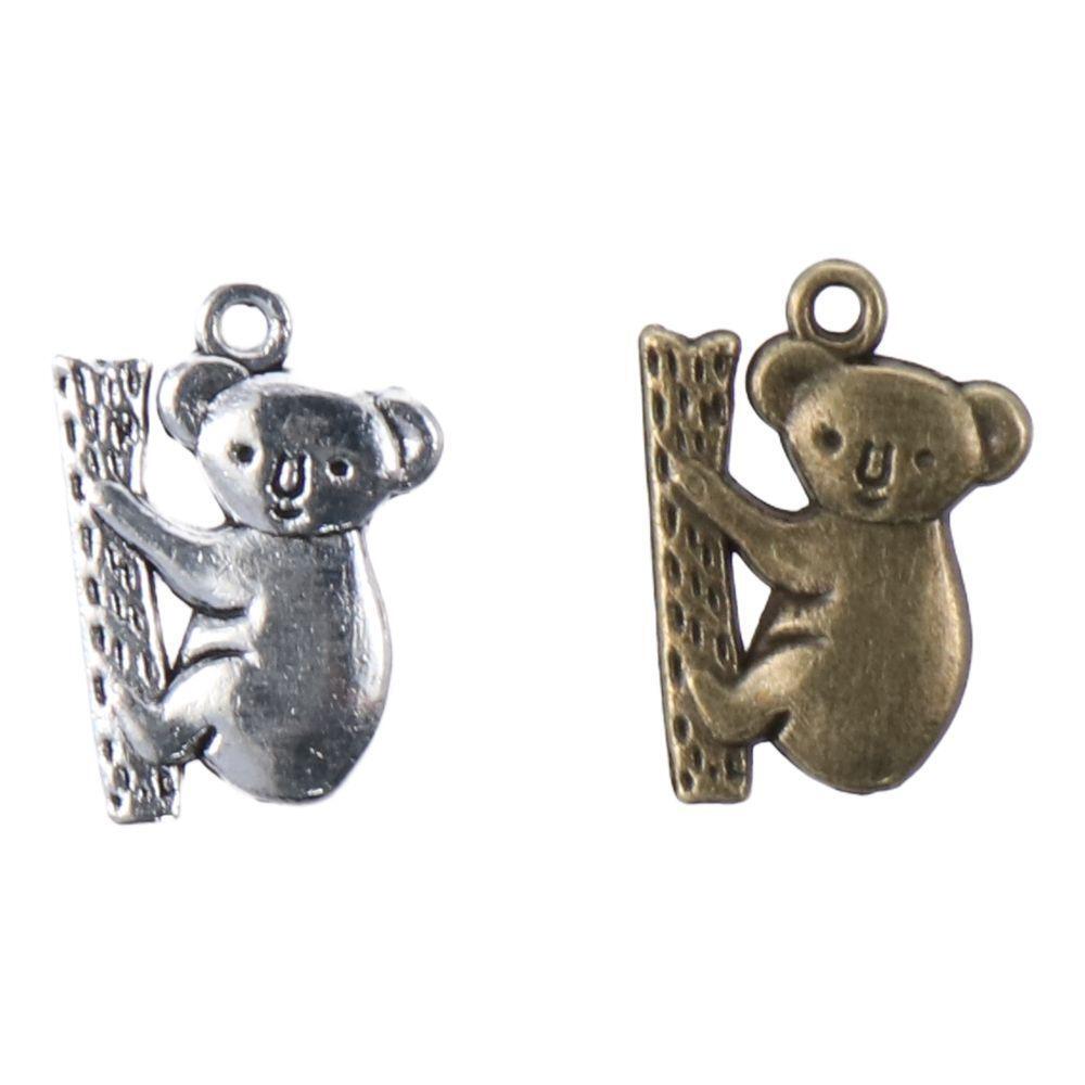 Alloy Cute Koala Charms Alloy Zoo Animal Charm Jewelry Accessories | eBay