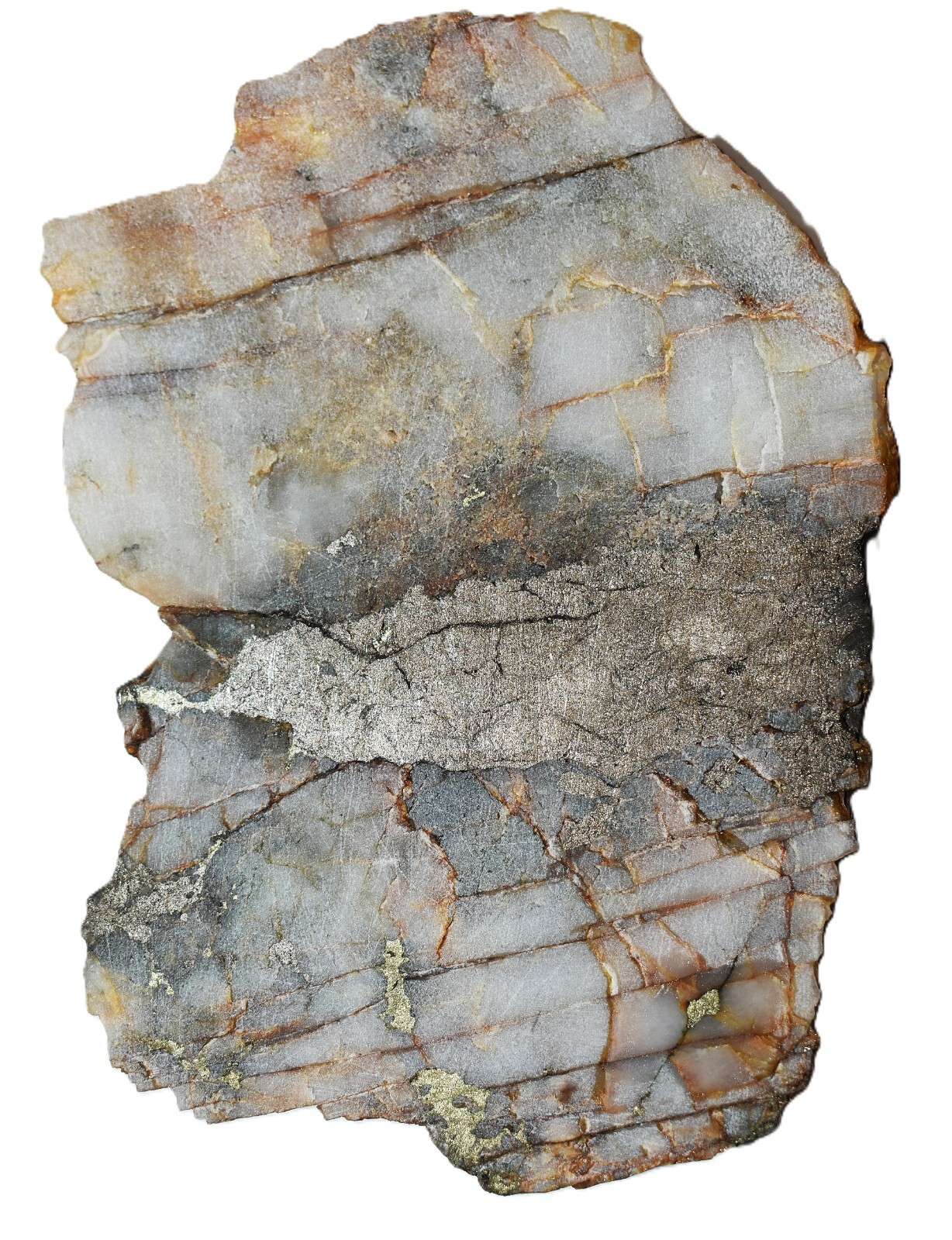 Gold Silver Quartz Ore 1800s Ore Knob Copper Mine North Carolina ...