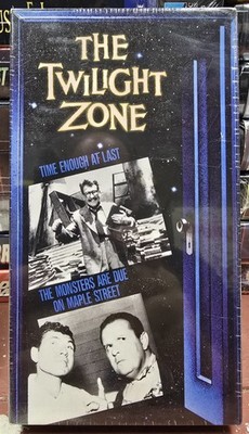 Twilight Zone CBS Video VHS Sealed 2 Episodes -Time Enough Monsters ...