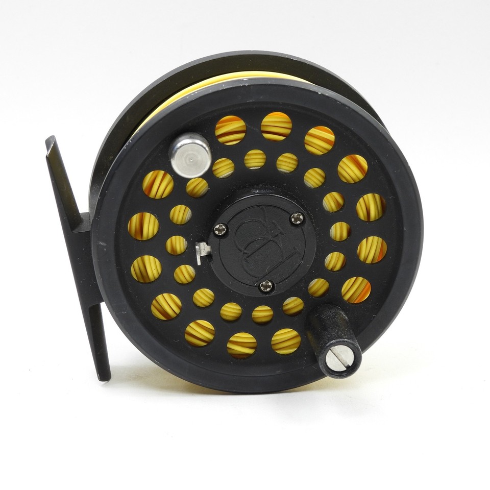 Ross Gunnison G-1 Fly Fishing Reel. Made in USA. Matte Black. W/ Pouch ...