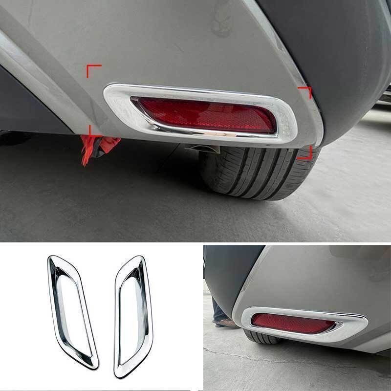 Chrome Rear Fog Light Lamp Frame Covers ABS For Lexus RX 350 350h 500h ...