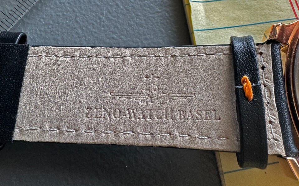 ZENO 6221-7003.RG Quartz Mega Watch 58mm plus Crown. BIG DATE at 12:00 ...