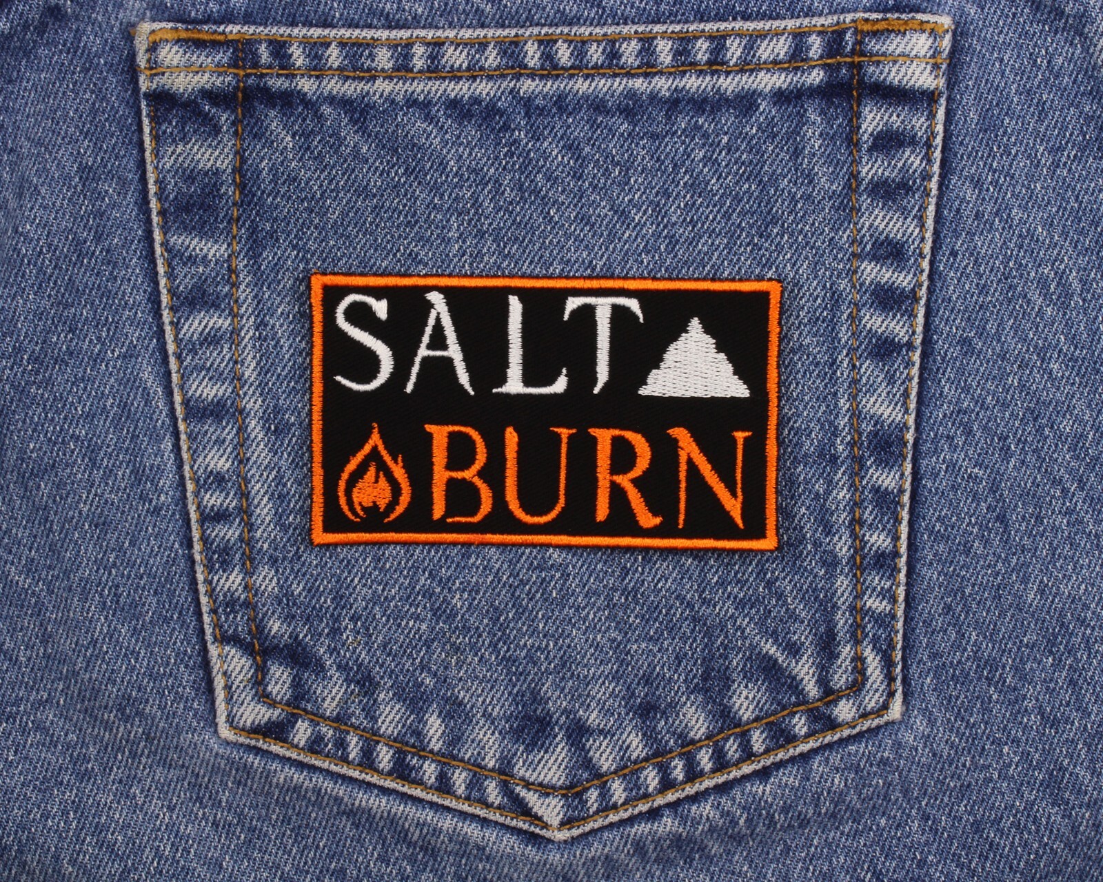 Salt and Burn Patch - Made in USA - Supernatural Patch - Ghost Hunter ...