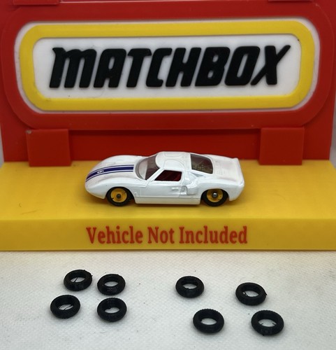 LESNEY MATCHBOX #41 - FORD GT Tires (two Sets) Car Not Included | eBay