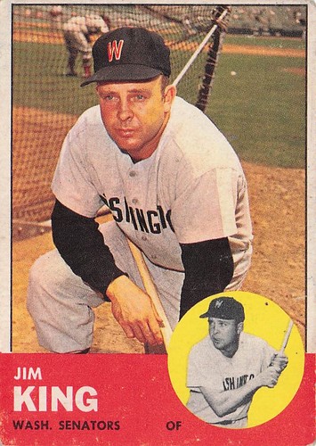 1963 Topps #176 Jim King | eBay