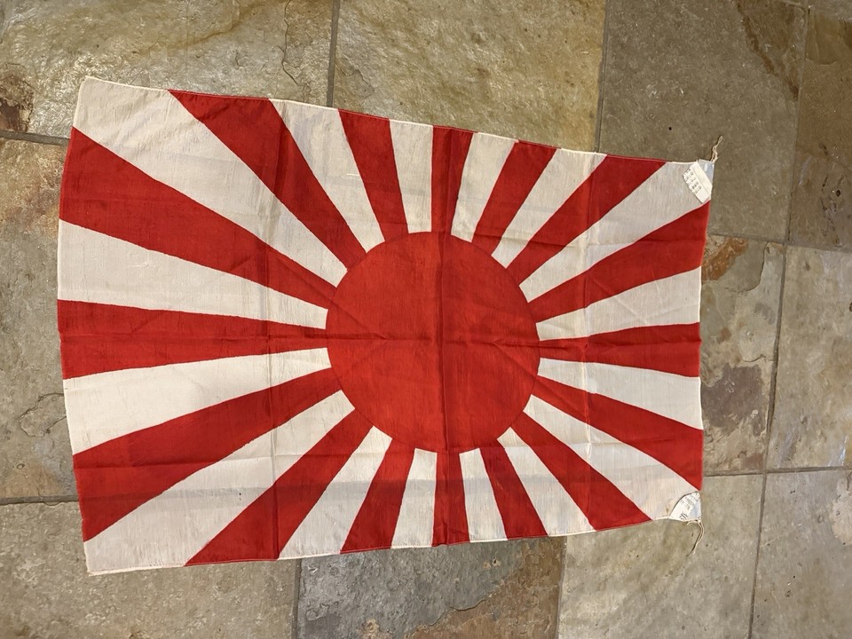 Japanese WW2 Rising Sun Silk Flag | eBay