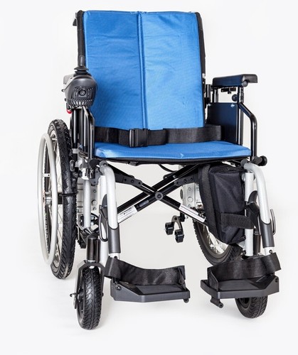 Rocket folding electric wheelchair / powerchair with panasonic lithium ...