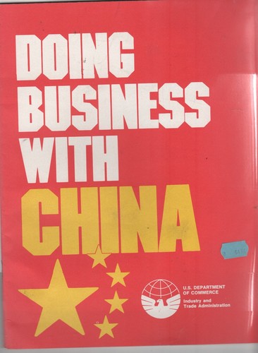 TRAVEL BOOK (1979): Doing Business with China (US DOC Industry Trade ...