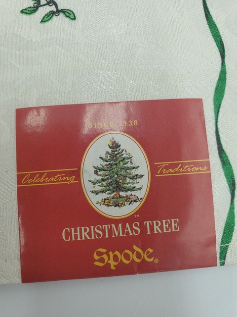Spode Christmas Tree Fabric Set of 4 Placemats for sale online | eBay