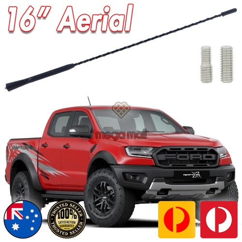 ANTENNA / AERIAL STUBBY BEE FOR FORD RANGER PX 2012 - 2022 BLACK WHIP ...