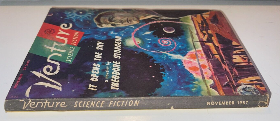 VENTURE SCIENCE FICTION Vol 1, no. 6 1957 NOV Cover Emsh 002 | eBay